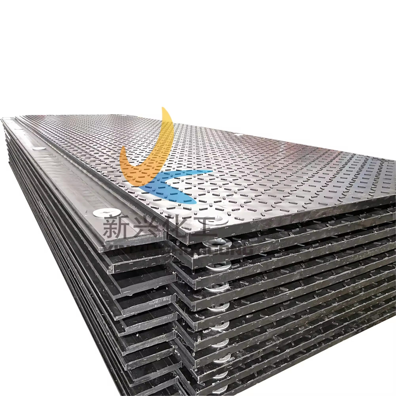 HDPE Composite Hollow Ground Protection Mat Heavy Duty Interlocking Rig Durabase Oil-Field Crane ...